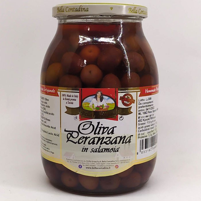 Оливки: Оливки Oliva Peranzana 1062мл 600г Италия